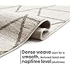 Amazon.com: Well Woven Plaza Geometric Ivory Modern Lines Angles Tiles ...
