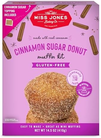 Amazon.com: Gluten-Free Cinnamon Sugar Donut Muffin Kit : Grocery ...