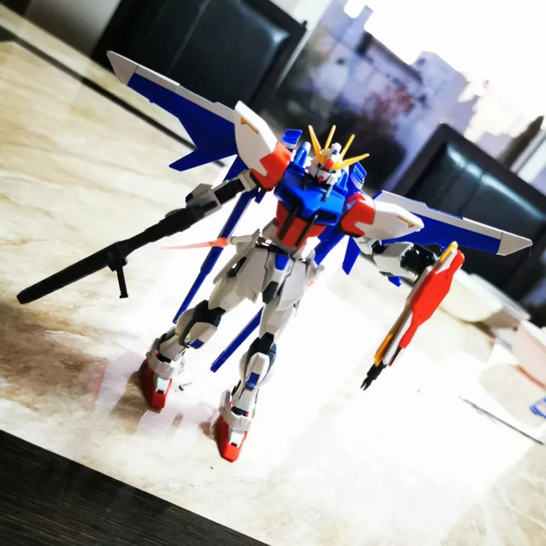 Amazon.com: Bandai Hobby HGBF Strike Gundam Full Package Model Kit, 1/ ...