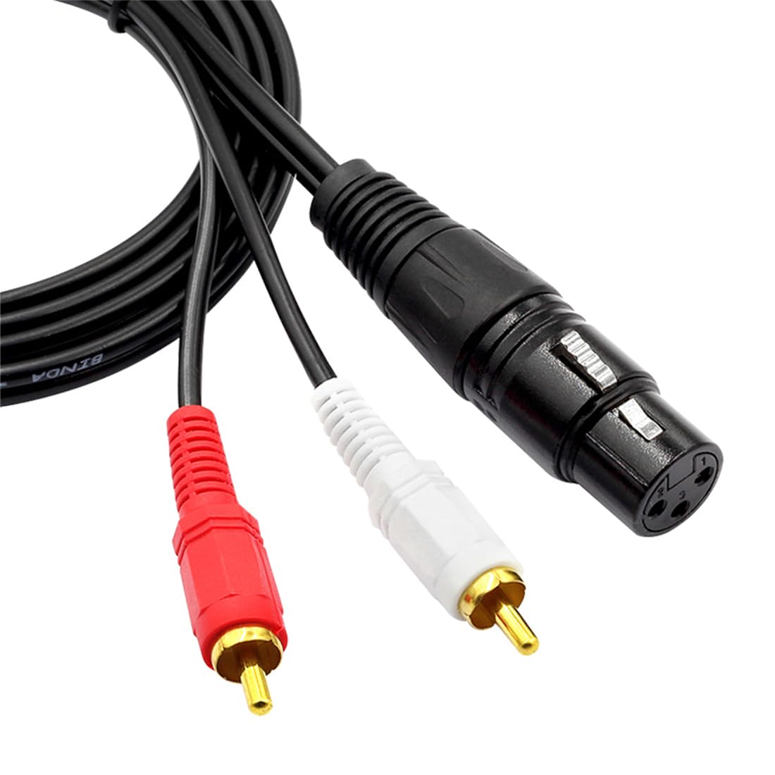 Amazon.com: JORINDO 4.92FT/1.5M RCA to XLR Microphone Cable,2*RCA Male ...
