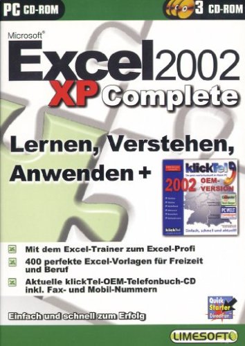 Excel 2002 Xp Complete: Excel 2002 Xp Complete: Amazon.es: CD y vinilos}