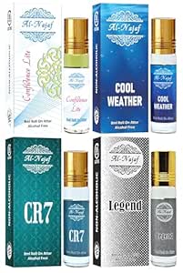 AL-NAJAF 8ML ROLL ON ATTAR | CONFIDENCE LITE | COOL WEATHER | CR 7 ...