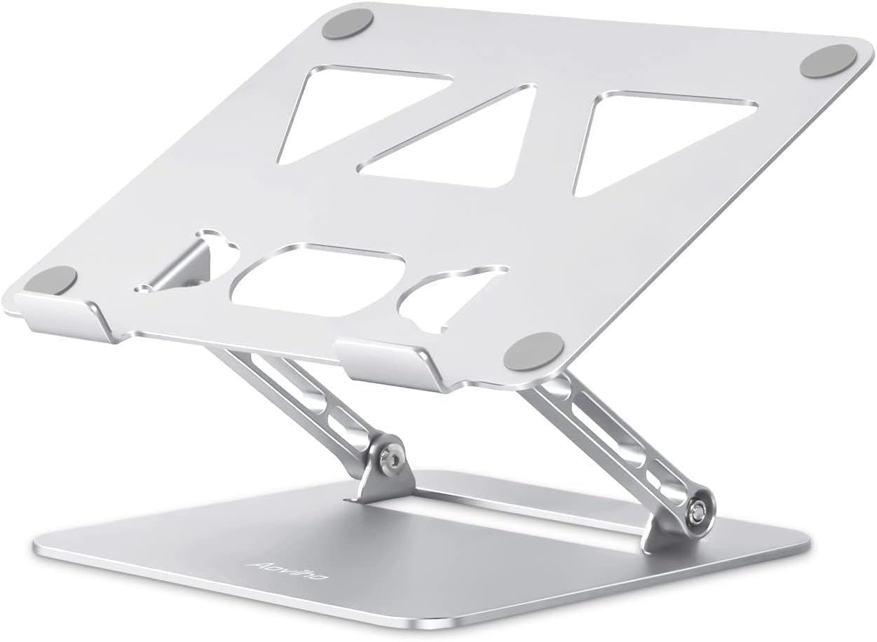 Amazon.com: Aoviho Adjustable Laptop Stand for Desk,Portable Laptop ...