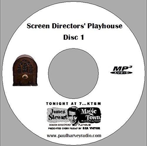 Amazon.com: Screen Directors Playhouse Old Time Radio Mp3 2-cd's (102-episodes) : Movies & TV