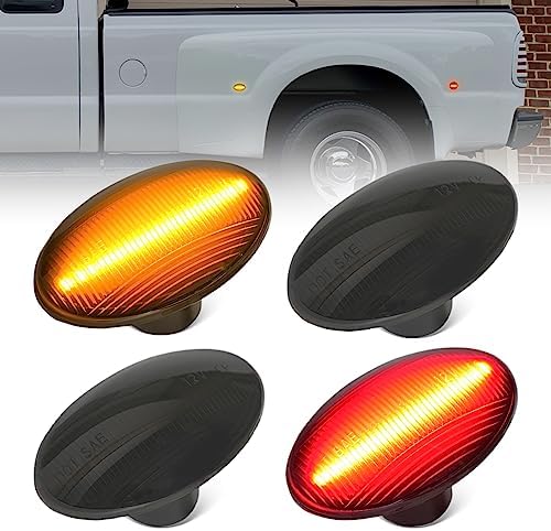 NEIFILES LED Side Marker Lights Compatible with Ford F350 F450 F550 ...