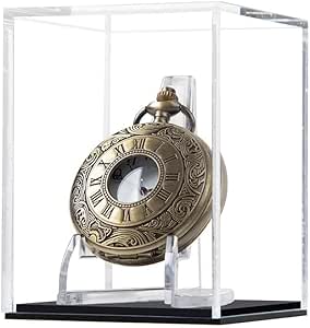 Amazon.com: Pocket Watch Display Case Display Stand Cube Holder Clear ...