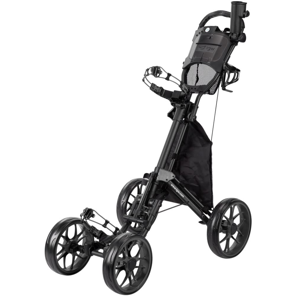Tgwtour 4 Wheel Golf Push Cart | Desertcart INDIA