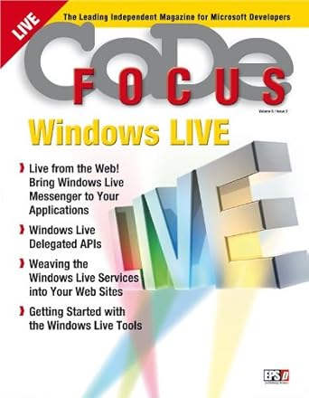 Amazon.com: CODE Focus Magazine - 2008 - Vol. 5 - Issue 2 - Windows ...