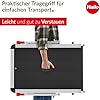 Hailo TP2 Pro Treppenpodest - Arbeitsplattform für Hailo-Leitern bis 4 Stufen - Stabiler Rahmen ...