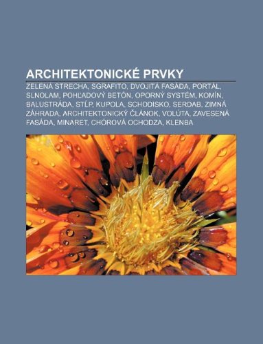Amazon.co.jp: Architektonicke Prvky: Zelena Strecha, Sgrafito, Dvojita ...