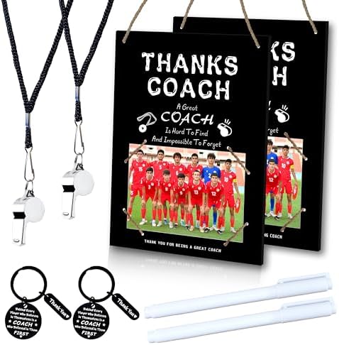 Amazon.com - ZCCLINN Thanks Coach Frame Gifts - 8pcs Coach Photo Frame ...