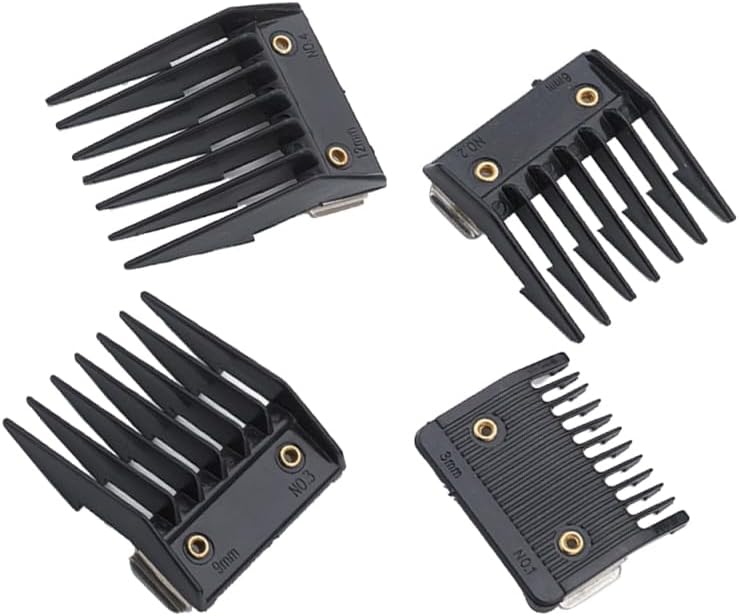 Amazon.com: LALAFINA 4PCS Hair Clipper Guards Set Clipper Guard ...