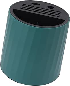 Amazon.com: Universal Knife Block, Plastic Cylinder Kitchen Cutter ...