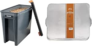 Amazon.com : Traeger Pellet Grills BAC637 Stay Dry Pellet Bin, Wood ...