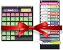 Amazon.com: Calendar Pocket Chart Set & Group Pocket Chart Set : Office ...