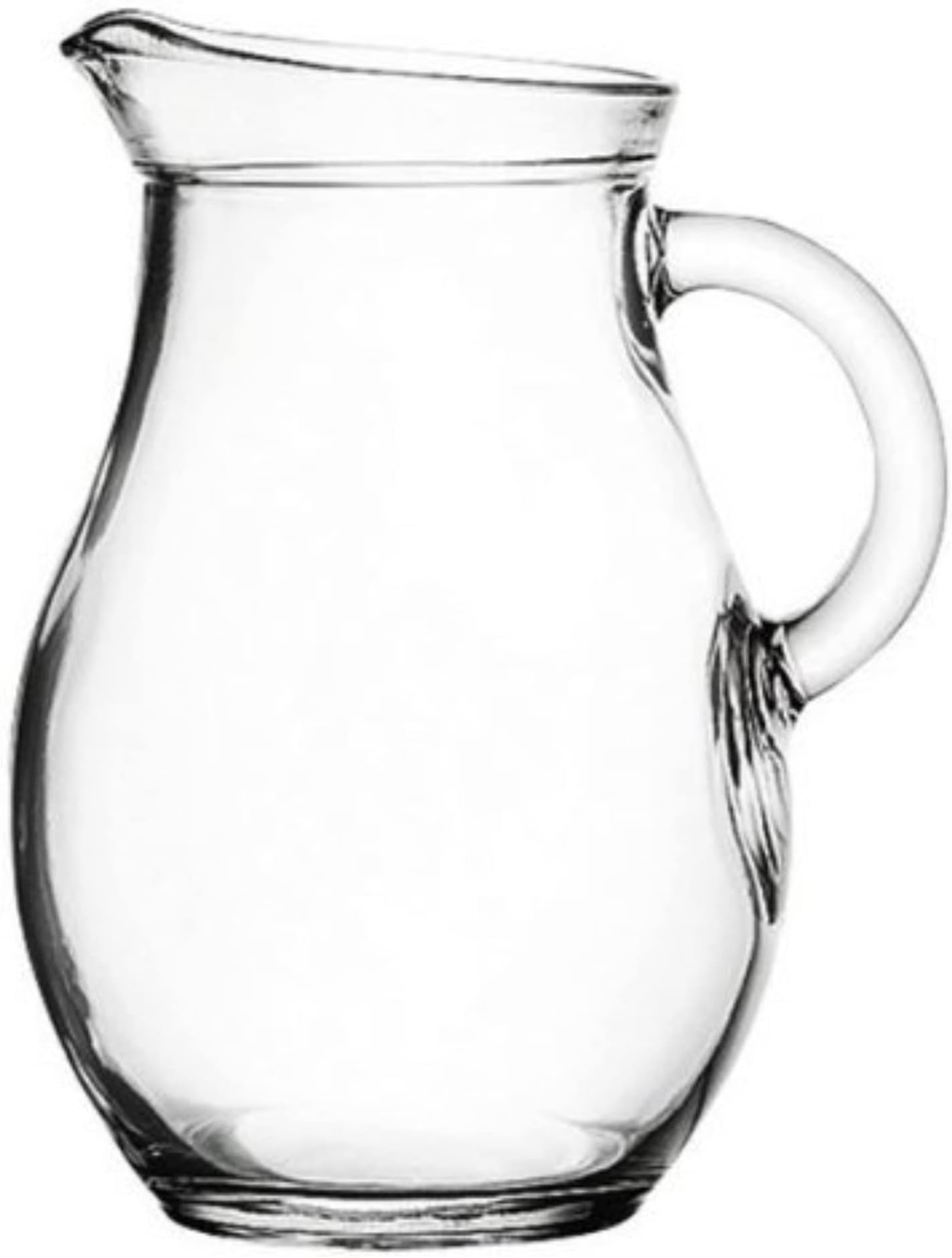 Amazon.com: AMAZING CHILD Small Glass Pitcher 18 ounces - 6" High ...