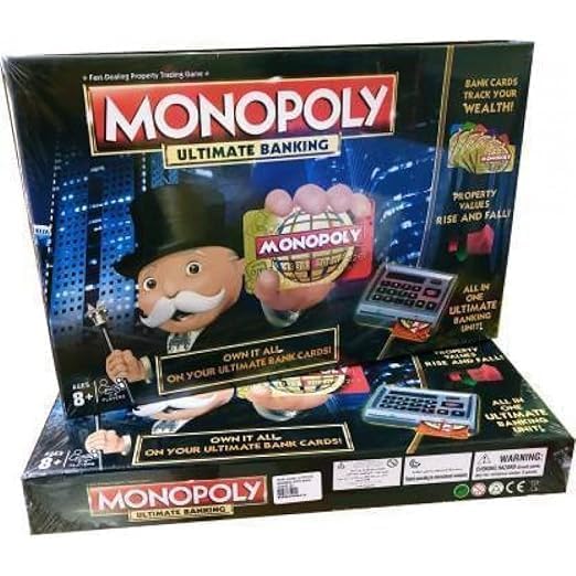 Buy Electronic Board Game, Electric Monopoly Banking Board Game with 6 ...