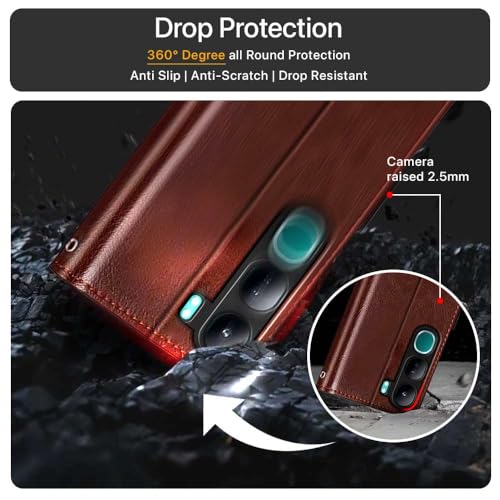 WOW IMAGINE Shock Proof Flip Cover Back Case Cover for Vivo Y300 5G ...