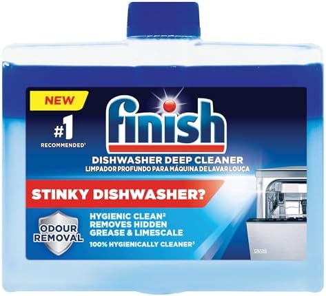 Amazon.com: Finish Dual Action Dishwasher Cleaner: Fight Grease ...