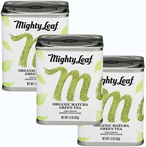 Amazon.com: MIGHTY LEAF Organic Matcha Green Tea, 1.5 OZ : Grocery ...