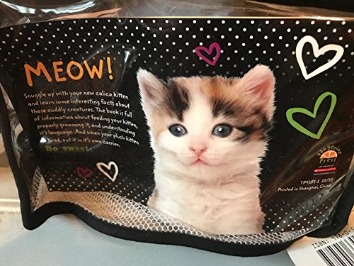 My Cute Kitten Calico [Book + plush stuffed calico cat toy in handy ...