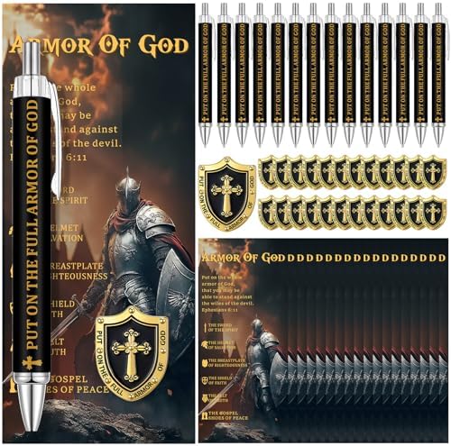 Amazon.com : Sayglossy 200 Pcs Armor of God Gifts Bulk, Fathers Day ...