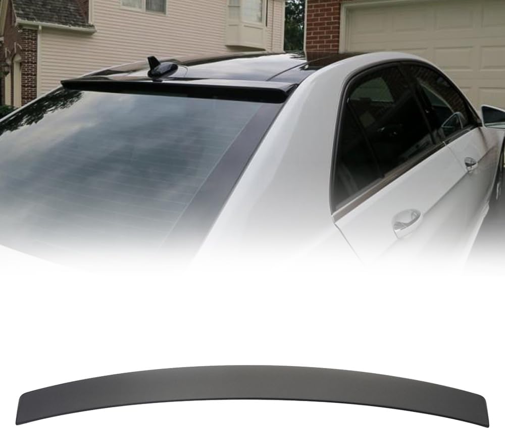 Amazon.com: MODILOVER Rear Roof Spoiler, Compatible with 2010-2016 Benz ...