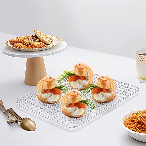 Buy TeamFar Mini Cooling Rack Set of 2, Stainless Steel 8.75’’ x 6.25 ...