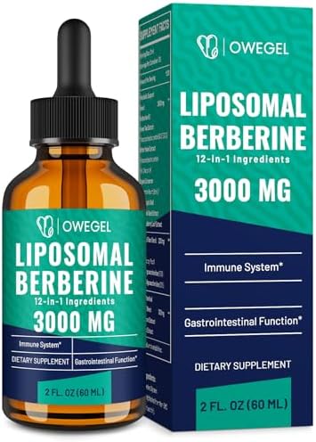 Amazon.com: Berberine HCL Supplement 3000mg - Highly Absorbable ...