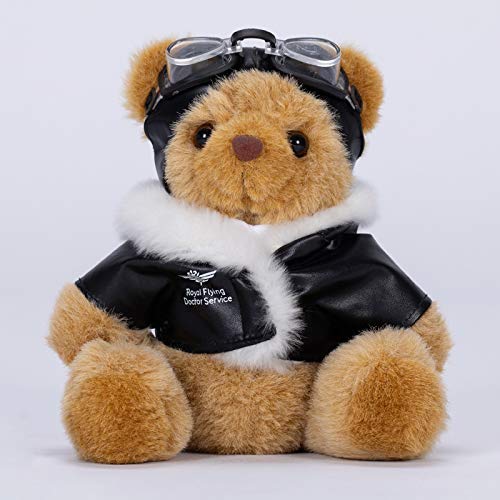 Buy Bear's Home 10" 25cm Teddy Bears Pilot Movable Stuffed Doll Gift ...
