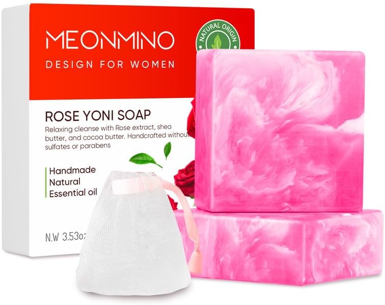 Amazon.com : 2 Pcs Yoni Soap Bars Feminine Wash,100% Natural Intimate ...