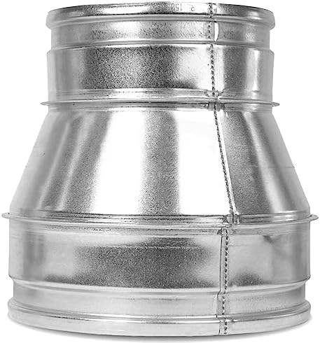 Repa Market 8" to 6" Inch Galvanized Steel Duct Reducer/Increaser ...
