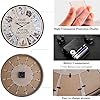 Amazon.com: UPPER DECOR 12 Picture Frames Collage Wall Clock, Vintage ...