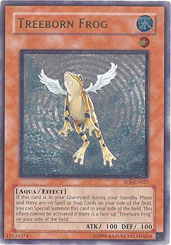Amazon.com: Yu-Gi-Oh! - Treeborn Frog (SOI-EN025) - Shadow of Infinity ...