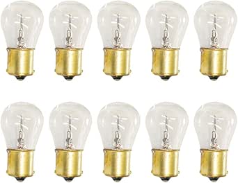 10PK - GE 36906 2233-21W S8 28V BA15s CC-8 Miniature Aircraft Low ...