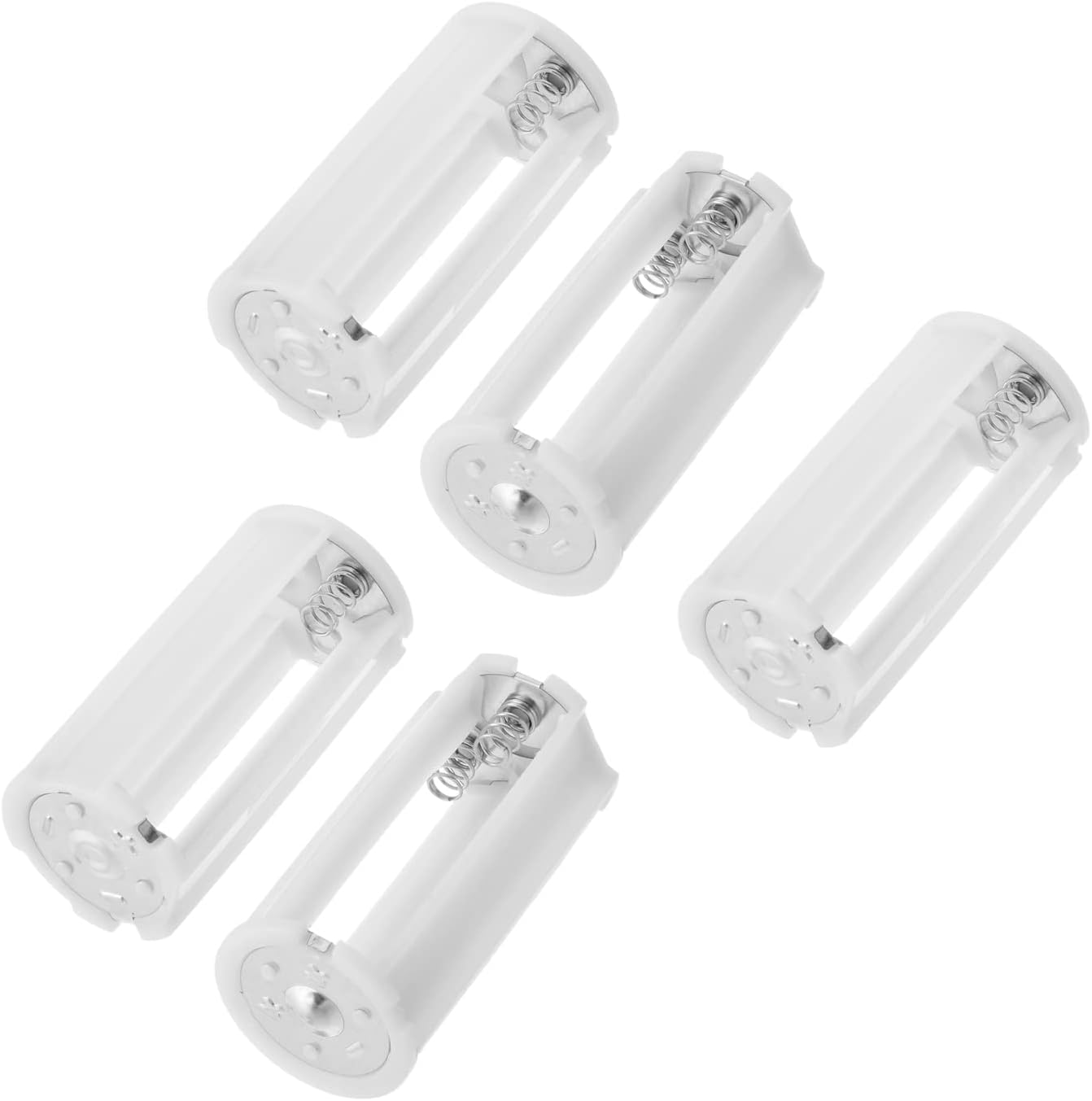 Amazon.com: Fielect 5 pcs AA to D Size Series Connection Battery ...
