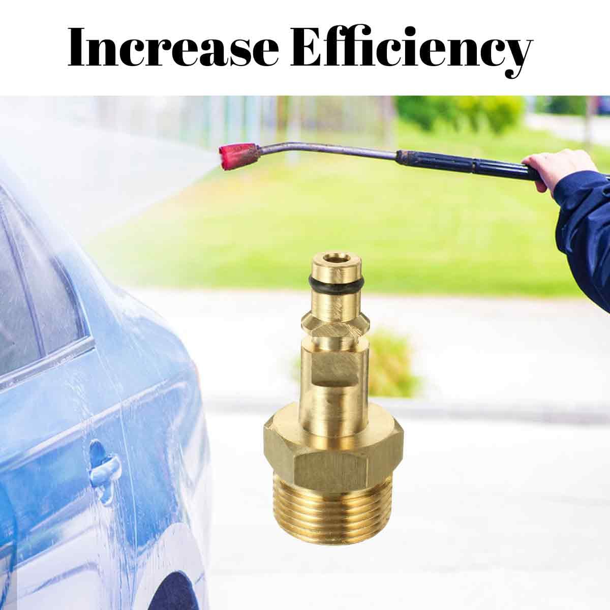 XXLKVSK High Pressure Washer Adapter M22 Pressure Washer Plug to Quick ...