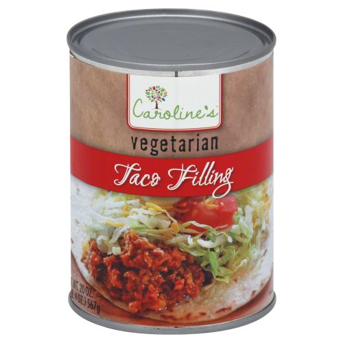 Amazon.com : CAROLINES Vegetarian Taco Filling, 20 OZ : Grocery ...