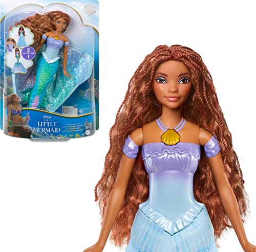 Mattel Disney the Little Mermaid Transforming Ariel Fashion Doll ...