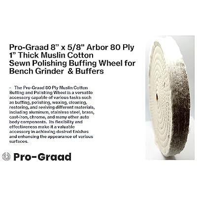1 Pack 8 x 5/8 Arbor x 80 Ply Extra Thick Buffing Nepal | Ubuy