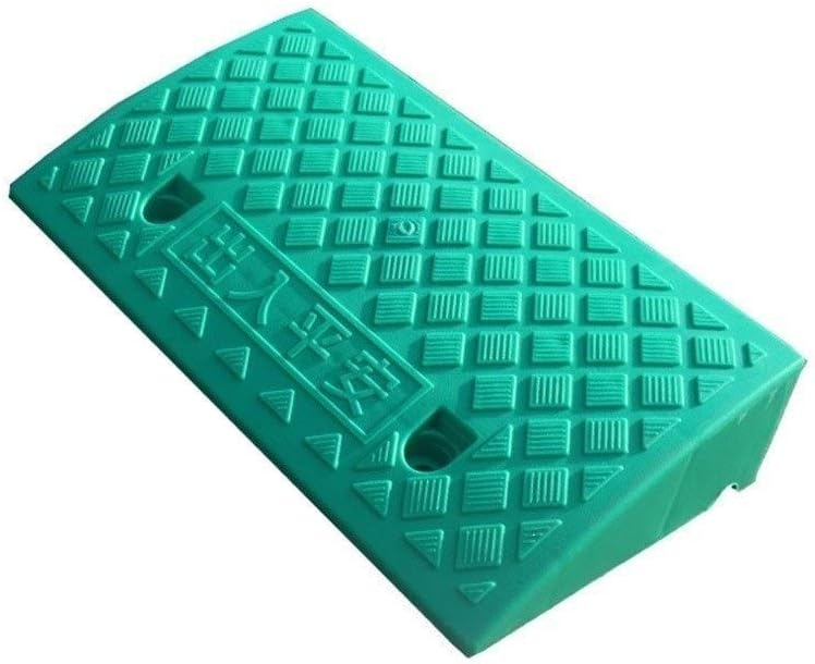 9CM High Motorcycle Ramps, Plastic Non-Slip Triangle Pad Outdoor Road ...