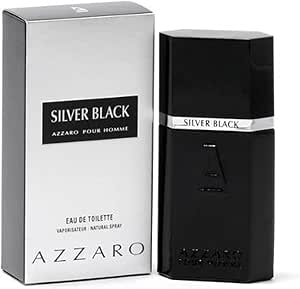 Azzaro Silver Black For Men 100ml - Eau de Toilette : Amazon.ae: Beauty