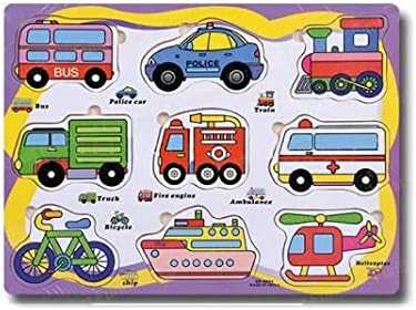 FunBlast Transport Puzzle Board- Pack of 1 Wooden Toys, Educational ...