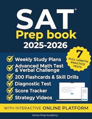 Amazon.com: Princeton Review Digital SAT Premium Prep, 2026: 6 Full ...