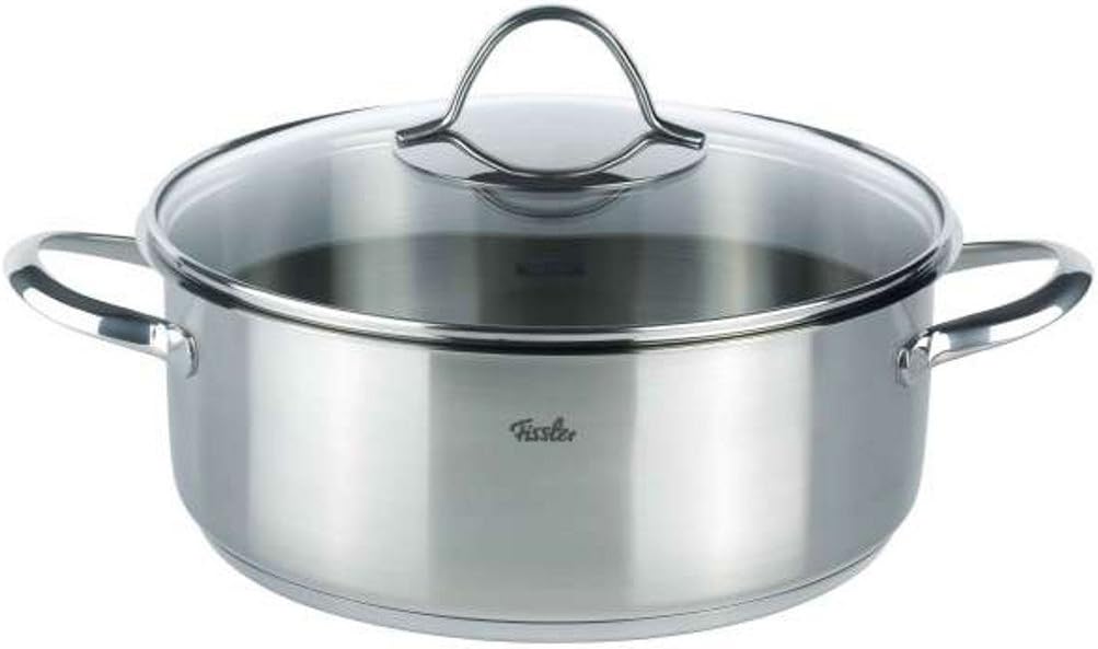 Amazon.com: Fissler Paris Stainless Steel Saucepan (3.9 L – Diameter 24 ...