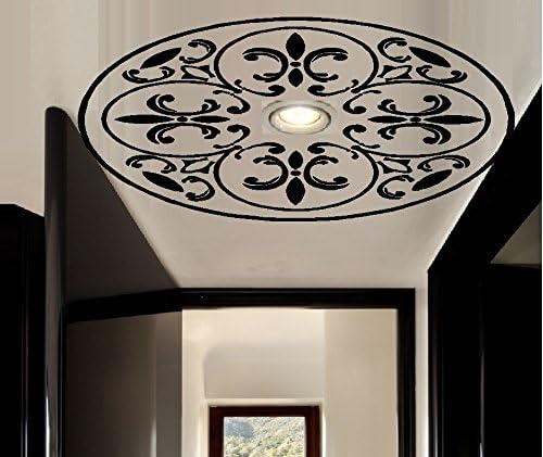 Amazon.com: BestPricedDecals Ceiling Wall Decal #2 ~ Fan or Light ...