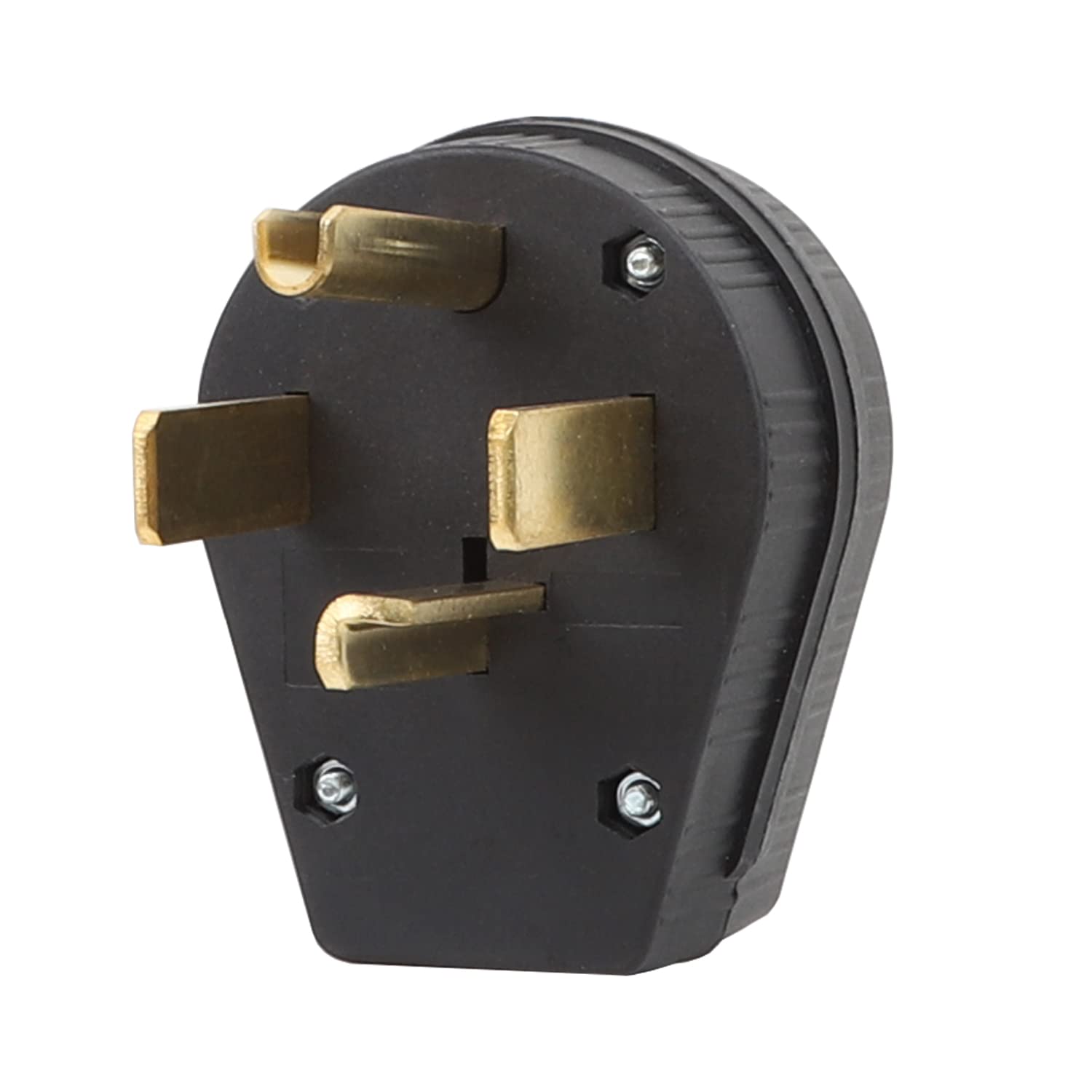 Jeriup - Nema 14-30P Plug 30 Amp 125/250 Volt Angle Plug, 3 Pole 3 Wire ...