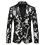 Rogers & Morris Blazer for Men Casual Slim fit Suit Jacket Dress Party ...