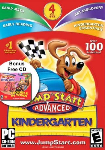 Amazon.com: Jumpstart Advanced Kindergarten 3.0 with Virtual World ...