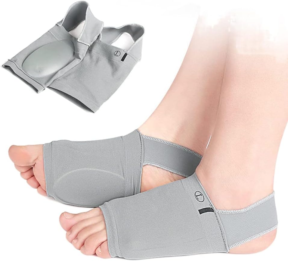 Amazon.com: 1 Pair Arch Sports Foot Pad Elastic Bandage Flat Foot Arch ...